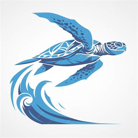 Premium Vector Leatherback Turtle Migrating Long Distances