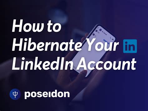 how to hibernate your linkedin account [guide 2025]