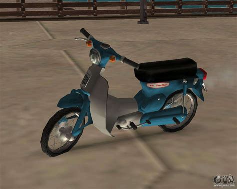 Honda Super Cub Modified For Gta San Andreas