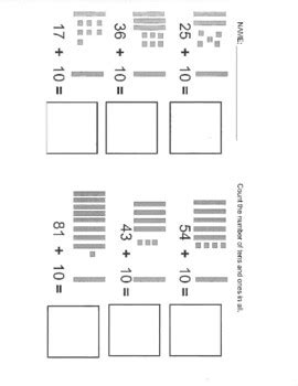 Add And Subtract Tens By SmartieStuff TPT