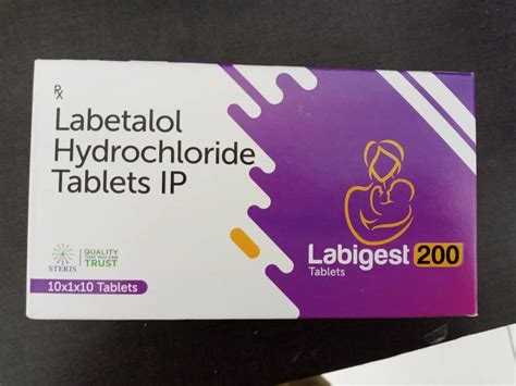 Labetalol 100 Mg Steris Healthcare At Rs 60stripe In Jaipur Id