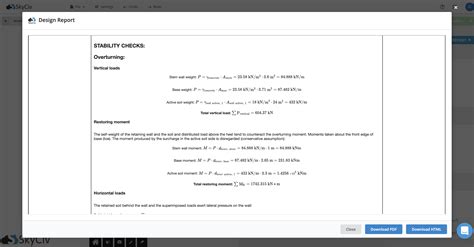 Skyciv Releases Retaining Wall Design Software Skyciv Engineering