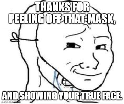 Crying Happy Mask Memes Imgflip