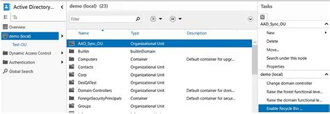 How To Install And Use Active Directory Administrative Center Aduc