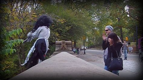 Halloween Scare Prank In Central Park W Bad Girls Ball Public Prank