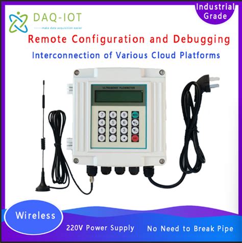 daq iot lora wifi 220v remote configuration debugging wireless clamp on