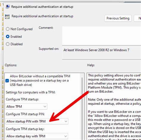 Bitlocker Configuration With Boot Pin Usb Drives Do Not Allow Bitlocker Encryption Ekiwi