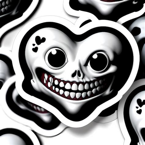 Premium Photo Heart Shaped Stickers 3d Hearts With Different Designs