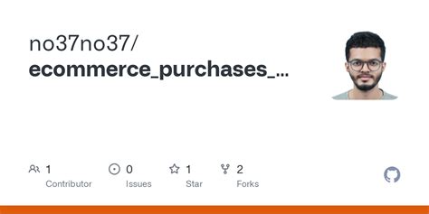 Github No37no37ecommercepurchasesanalysis
