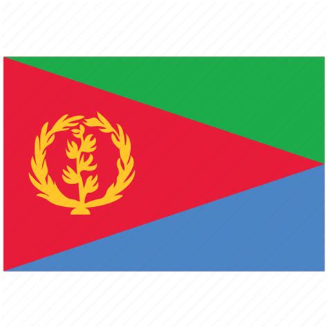 Eritrea Eritrea S Flag Eritrea S Square Flag Flag Of Eritrea Icon