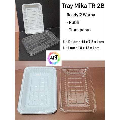 Jual Tray Mika Buah And Sayur Tr 2b Tray Mika Sayur Buah Tray Mika Cabai Sayur Shopee Indonesia