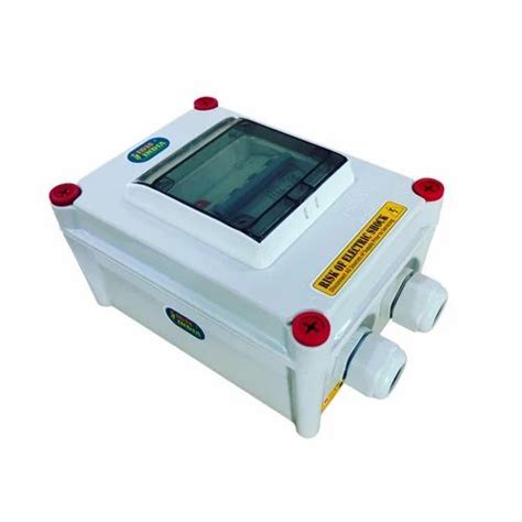 Single Door 3 Phase 32a Mcb Box With Havells Mcb 4 Way At Rs 1102 In Ahmedabad