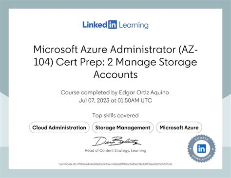 Edgar Ortiz Aquino On Linkedin Certificate Of Completion