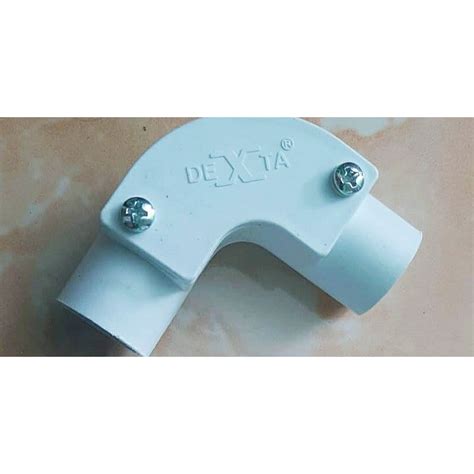 Jual Knee L Bow Elbow Sambungan Pipa Listrik Conduit 20mm Dexta Dx 111
