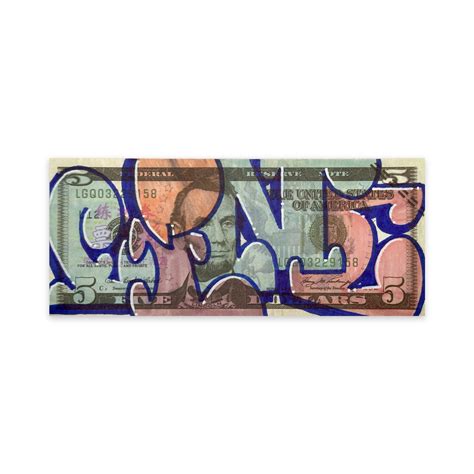 Fake Notes 5 Ben Eine