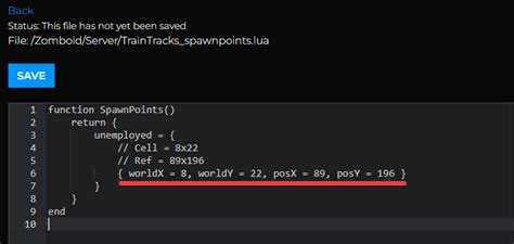 How To Set The Spawn Point Of Your Project Zomboid Server Knowledgebase Shockbyte