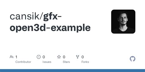 GitHub Cansik Gfx Open D Example