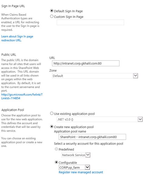 Create A Web Application And Site Collection In Sharepoint 2013 Preview