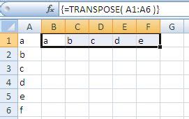 Arivilm Transpose Function