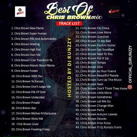 Best Of Chris Brown Mix By Dj Runzzy Listen On Audiomack