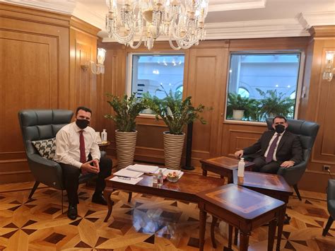 Премиерот Заев на средба со претседателот на Уставниот суд Сали Мурати Независноста на судските