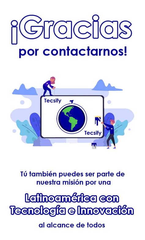 ¡ponte En Contacto Con Tecsify Tecsify Blog