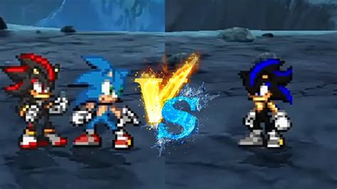 Sonic And Shadow Vs Seelkadoom In Jump Force Mugen Youtube