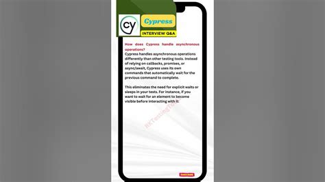 39how Does Cypress Handle Asynchronous Operations Youtube