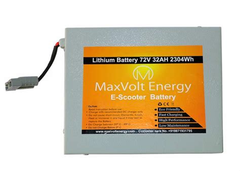 Lithium Ion 72v Maxvolt Energy E Scooter Battery At ₹ 55518 Piece In Bhopal