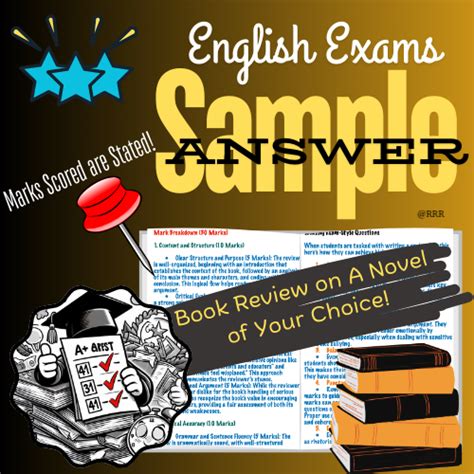 English Book Review Writing Sample Answer And Exam Tips Explained For Gcse And Igcse Students Prep English Book Review Writing Sample Answer And Exam Tips Explained For Gcse And Igcse Students Prep