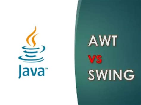 difference between awt and swing relationship between