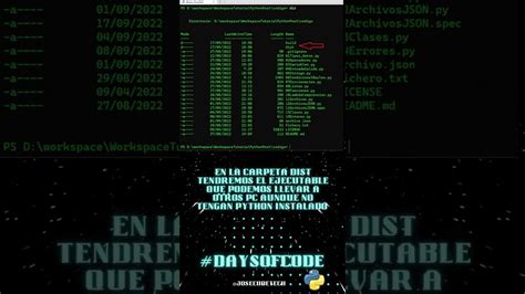 15 Crea Ejecutable Exe Con Pyinstaller Para Python Youtube