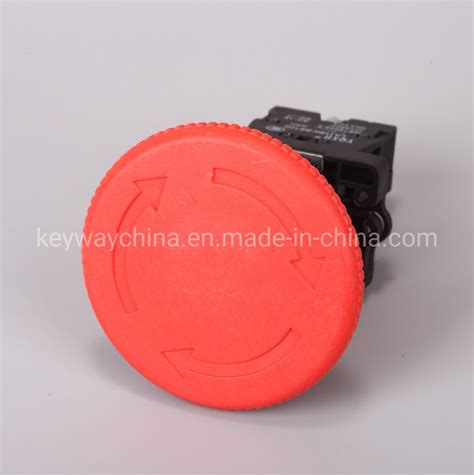 Mushroom Emergency Push Button Switch With Ce Cb Ccc China Push Button Switch And Push Button