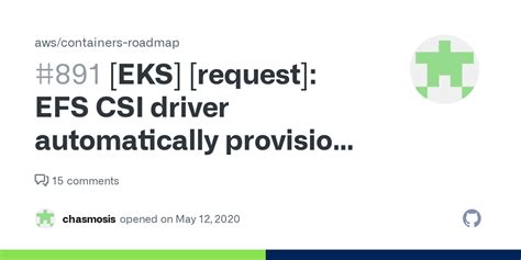 EKS Request EFS CSI Driver Automatically Provision EFS Directory Or Access Point Issue