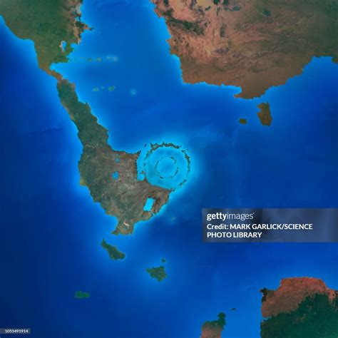 Chicxulub Impact Crater Illustration High Res Vector Graphic Getty Images