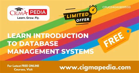 Learn Introduction To Database Management Systems Free Udemy Course