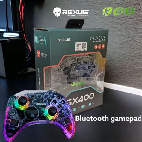 Jual Rexus Bluetooth Gamepad Gladius Gx400 Shopee Indonesia