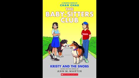 Baby Sitters Club Kristy And The Snobs Graphic Novel Review Youtube