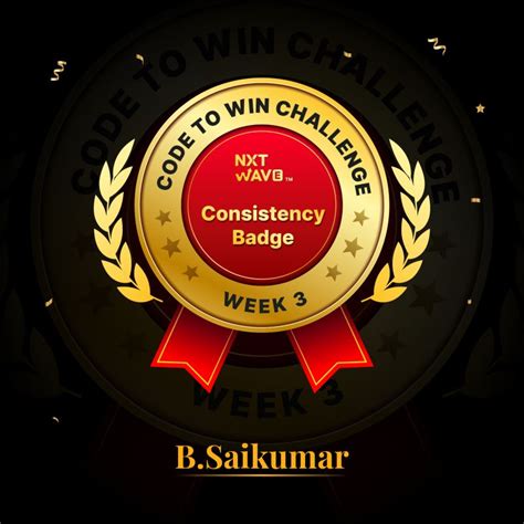 Codetowinchallenge 1hrofcoding Continuouslearning Nxtwave Ccbpian Sai Kumar