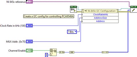 Using Pca9548a Multiplexer With Ni8451 I2c Interface Device To Control Multiple Sensors Ni