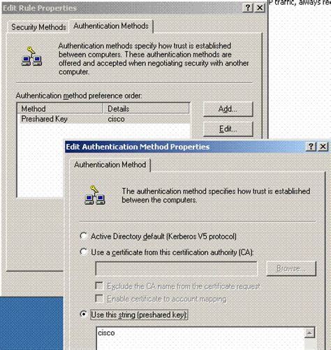 Configure Radius Ipsec Security For Wlcs And Microsoft Windows 2003 Ias