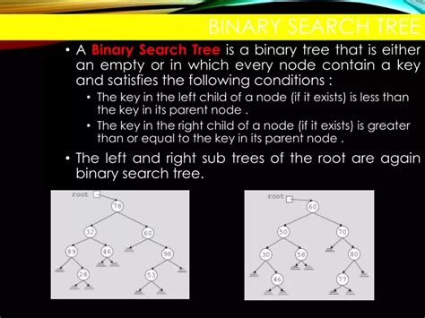 ppt binary search trees operations and traversals powerpoint presentation id 9314595