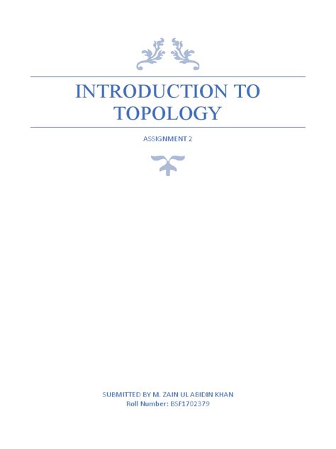 Topology Mcqs 2 Pdf Metric Space Continuous Function