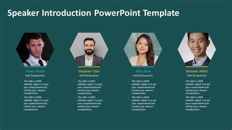 Speaker Introduction Powerpoint Template Ppt Templates