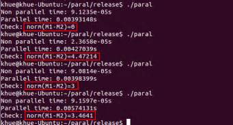 C Opencv Parallel For Loop Whats Wrong With My Code Stack