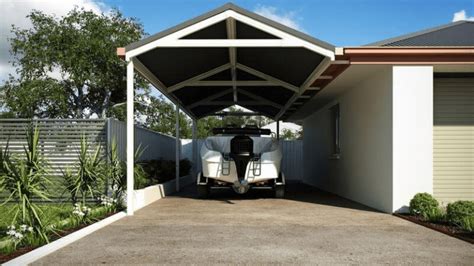 How To Attach Gable Roof Carport On Side Of House Step By Step Diy