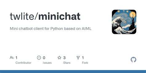 Github Twliteminichat Mini Chatbot Client For Python Based On Aiml