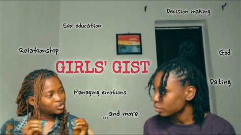 Girls Gist On Dating Sex Decision Making Relationship With God