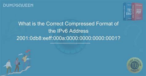 ipv6 address compression explained what is the correct compressed