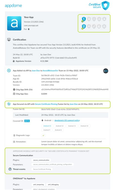 How To Use Secure Certificate Pinning In Android And Ios Apps